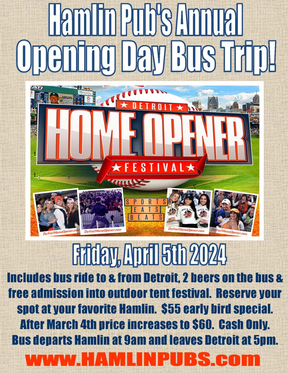 OpeningDay – Hamlin Pub